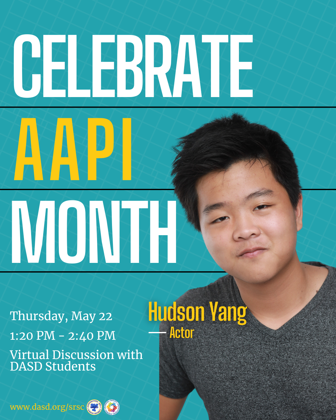 DASD Host Fireside Chat with Hudson Yang for AAPI Month | SRSC Details