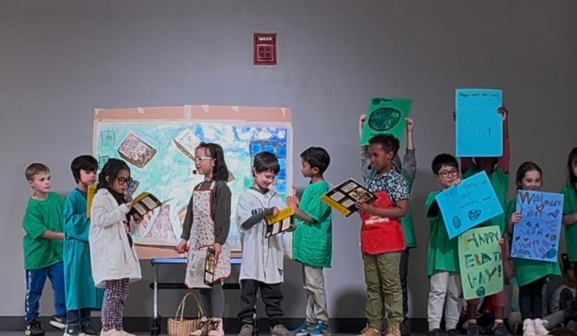 Sunset Students Step Up for Earth Day Celebration | News Article - Sunset Elementary School