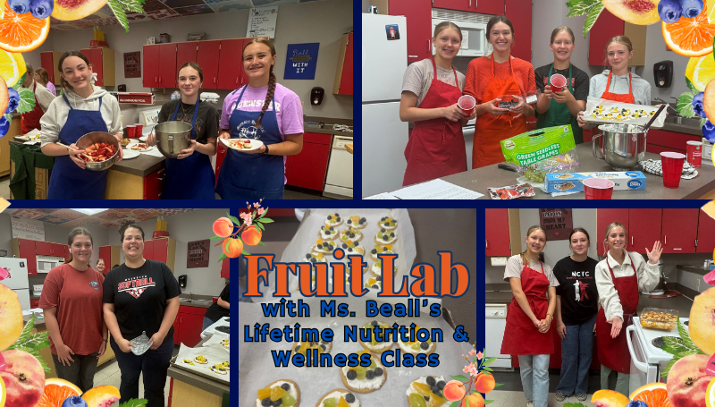 Fruit Lab with Ms. Beall's Lifetime Nutrition & Wellness Class | Post ...