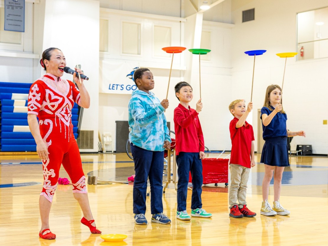 Gill St. Bernard’s Lower School Welcomes Li Liu for Chinese Acrobat ...