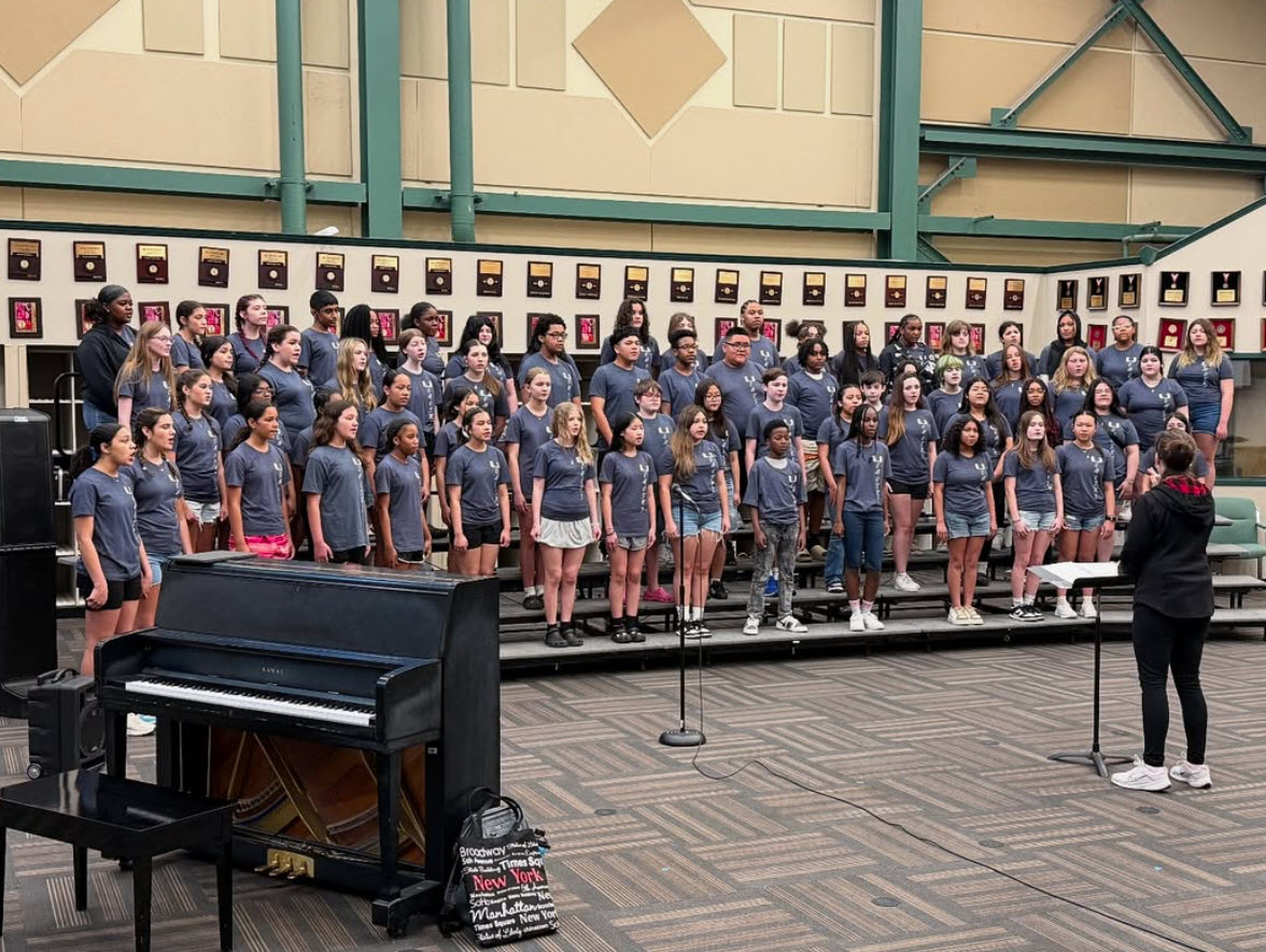 7th Grade Choir Receives Outstanding Achievement Award | Campus Life ...