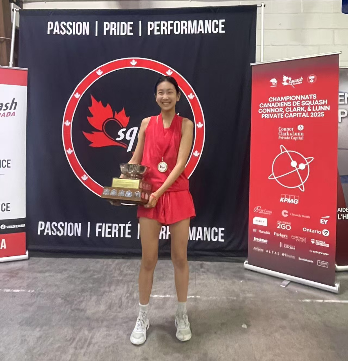 Shirley Chen '29 Captures U13 Title at 2025 Canadian National Squash ...