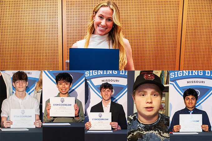 Rockwood Seniors Earn PLTW Award, Honored at STEM Signing Day | Article