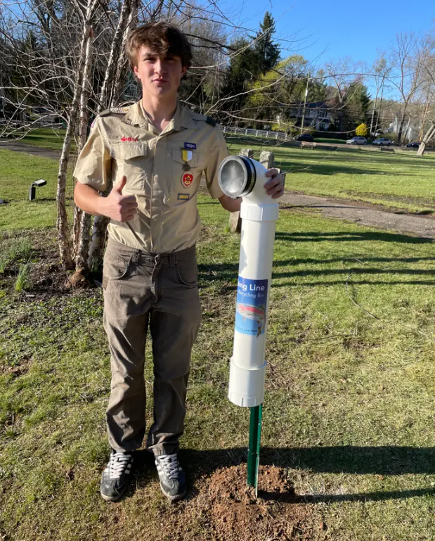 Union Catholic's Peter Slingerland completes Eagle Scout Project ...