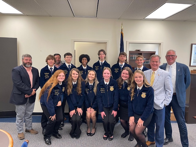School District Five FFA chapter Earns Gold Recognition | Details