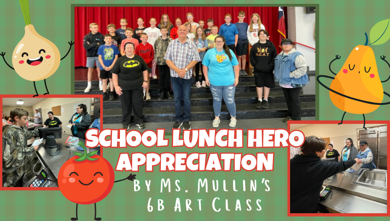 Ms. Mullin's 6B Art Class Shows Appreciation to MISD Cafeteria Staff ...