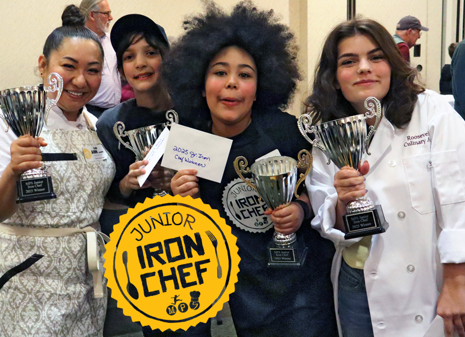 Team Justice Page wins Junior Iron Chef competition | News Details