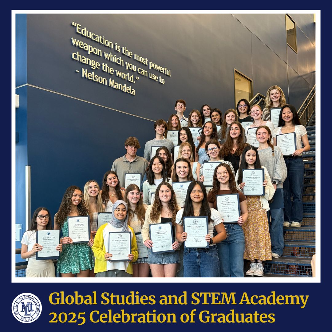2025 Global Studies and STEM Academy Certificate Recipients | Details