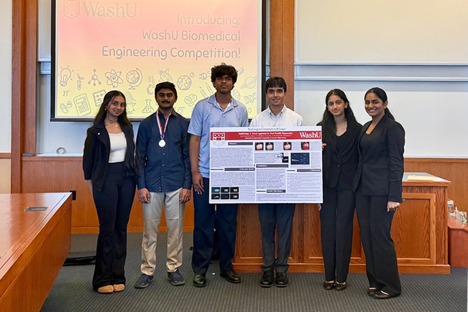 Lafayette Students Take 1st Place at WashU Biomedical Engineering ...