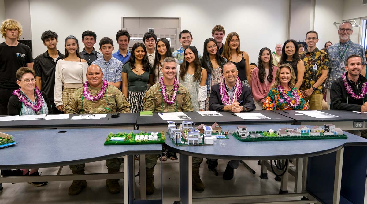 Mid-Pacific Students Present Proposals for “Kauhale” to Special Guest ...
