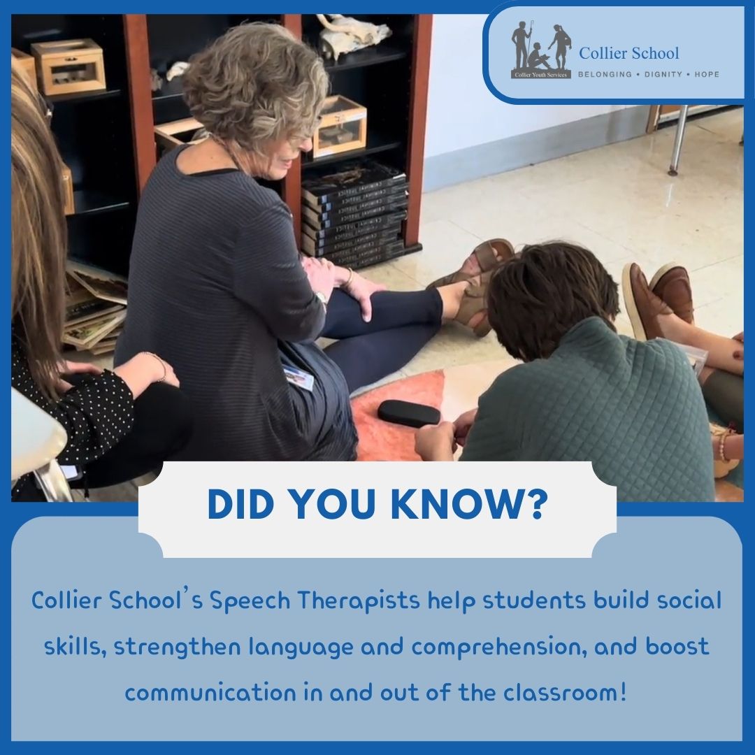 Speech Therapy at Collier School | Post Detail