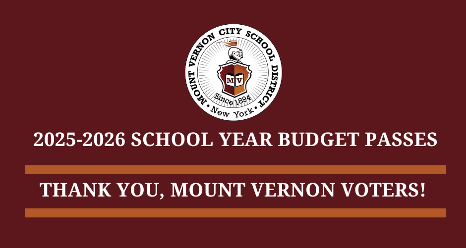 Voters Approve $272.2 million Mount Vernon City School District Budget ...