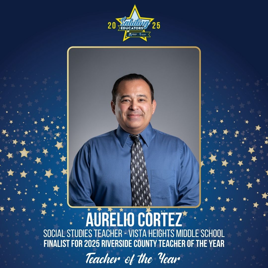 2025 Saluting Educator (Certificated): Aurelio Cortez | News Details
