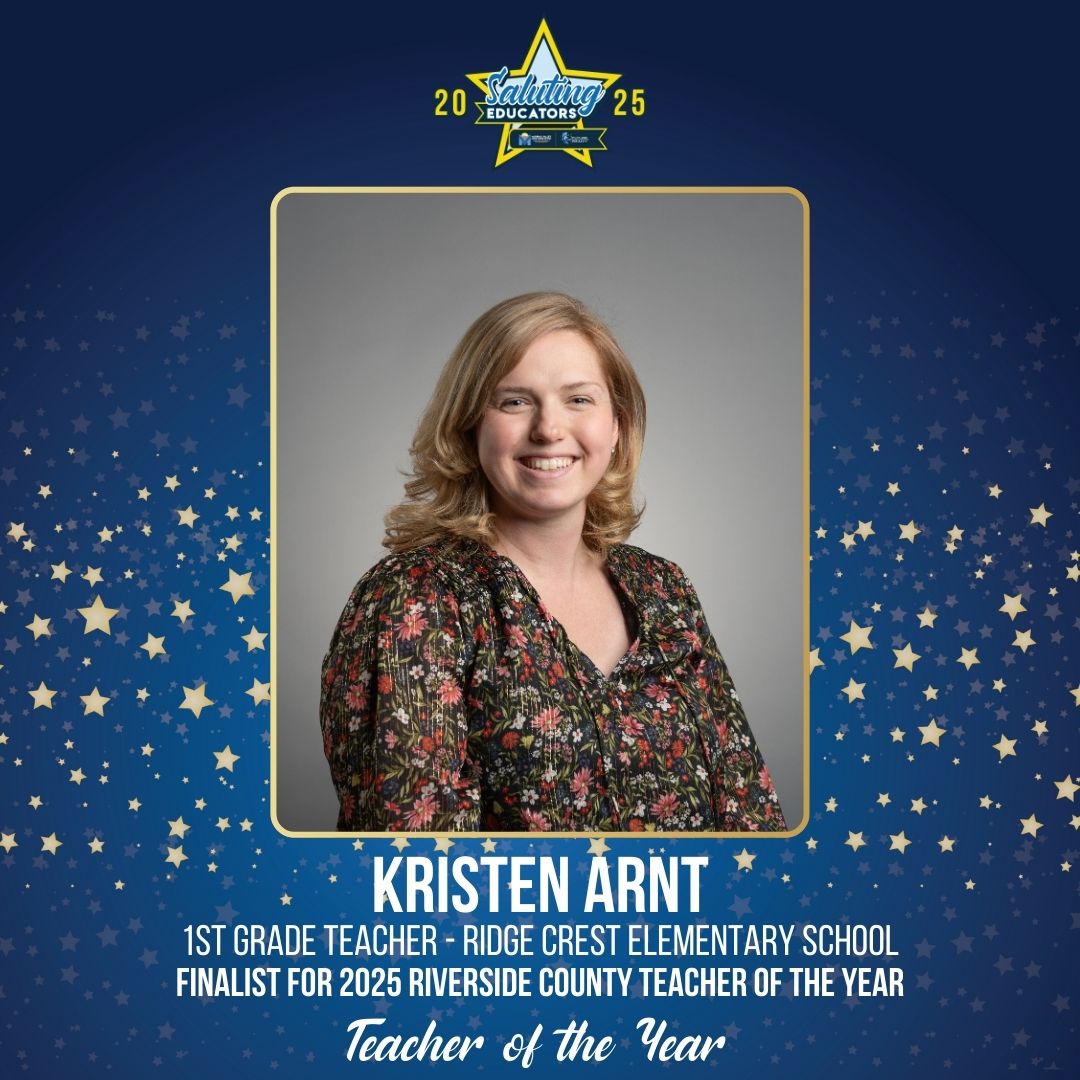 2025 Saluting Educator (Certificated): Kristen Arnt | News Details