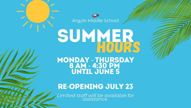 AMS Summer Hours | Details