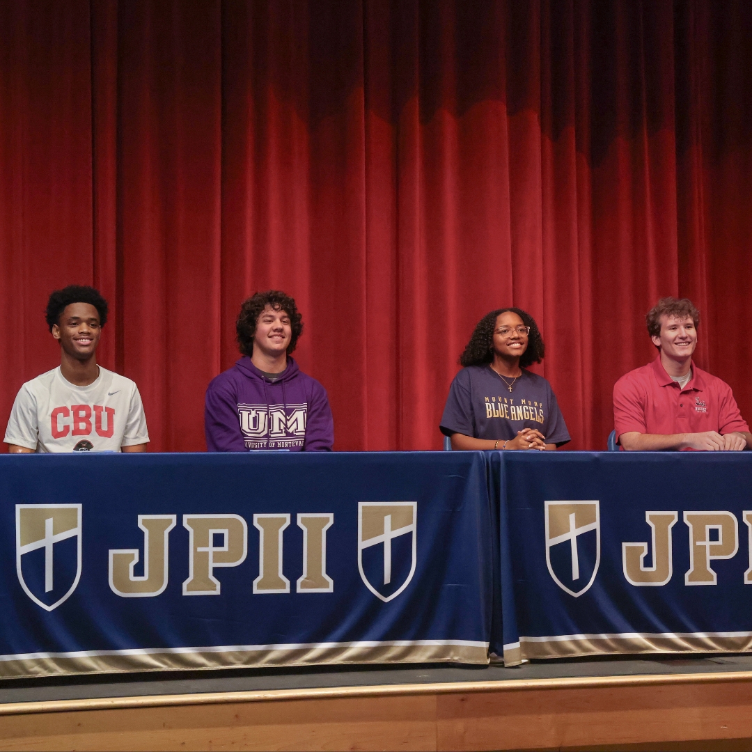 Four JPII Scholar-Athletes Sign to Play at the Collegiate Level | News ...