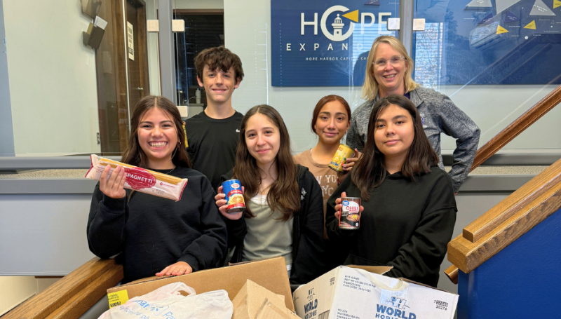 Barr NJHS Hosts 2nd Annual “Be Thankful Challenge” Collecting 1,100 ...