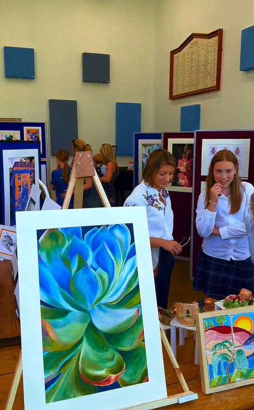 Artist Talent showcased at the Year 8 Art Exhibition | News Details