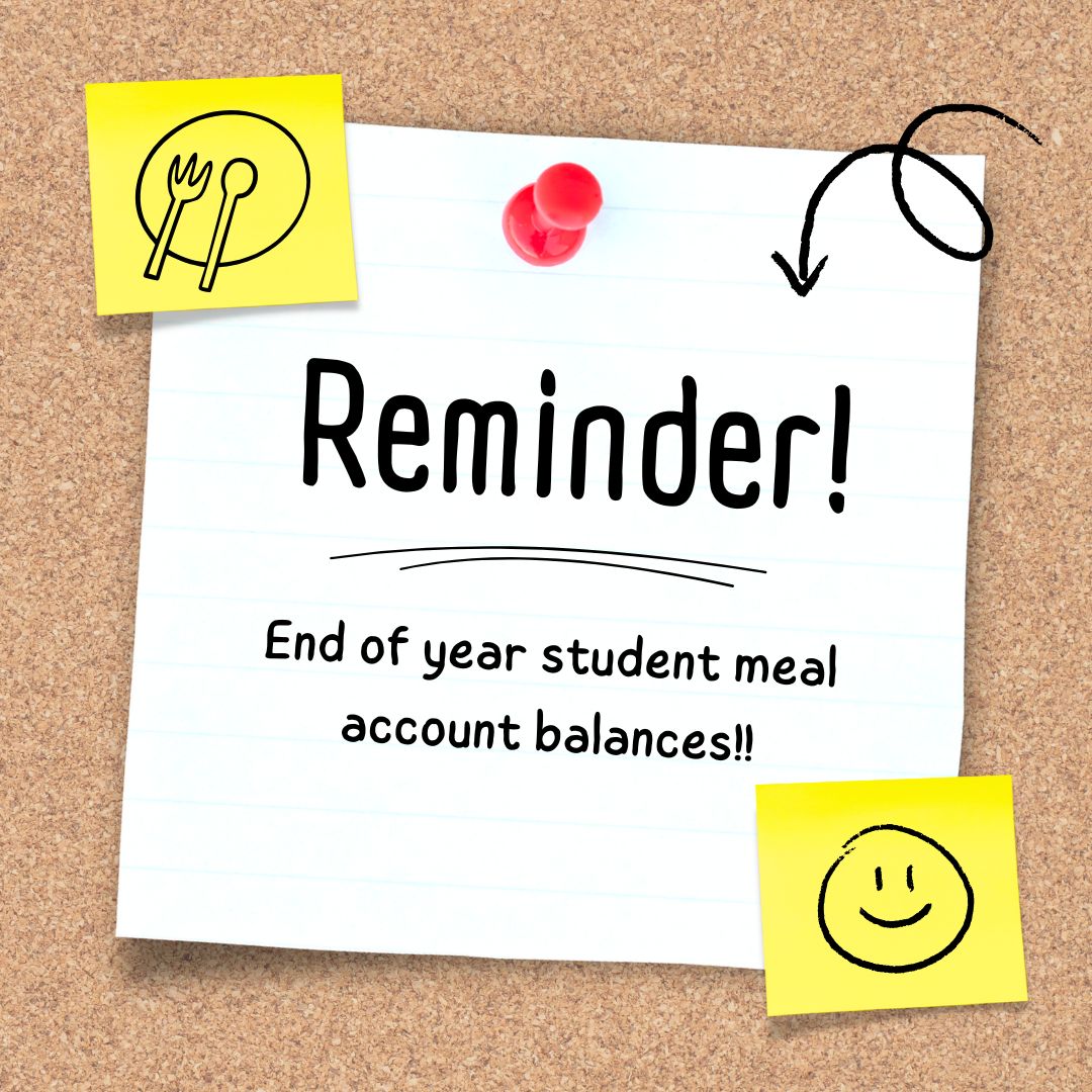 End of Year Student Meal Account Balances | Details