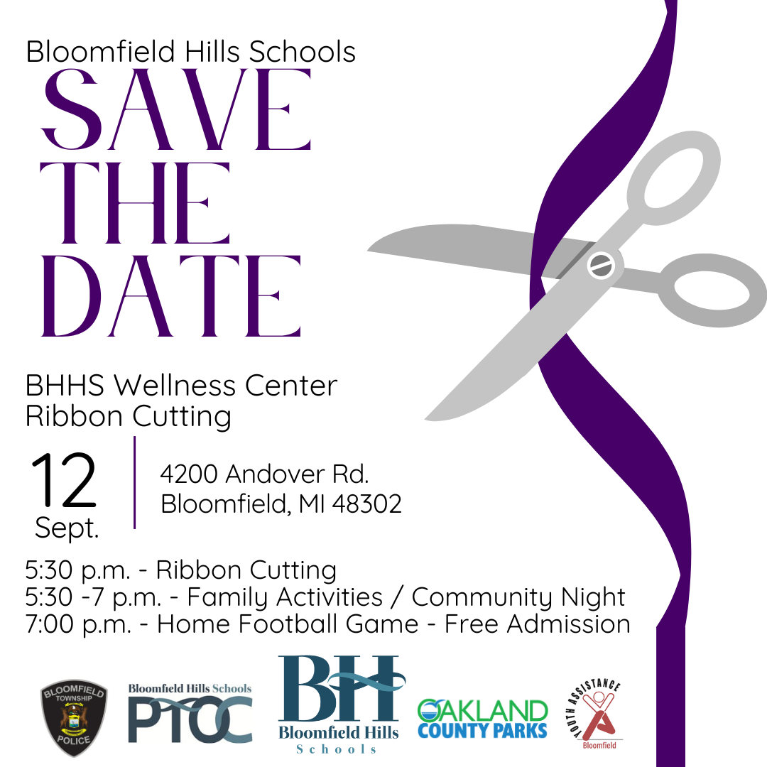 Save the Date: BHHS Wellness Center Ribbon Cutting | News Post Page