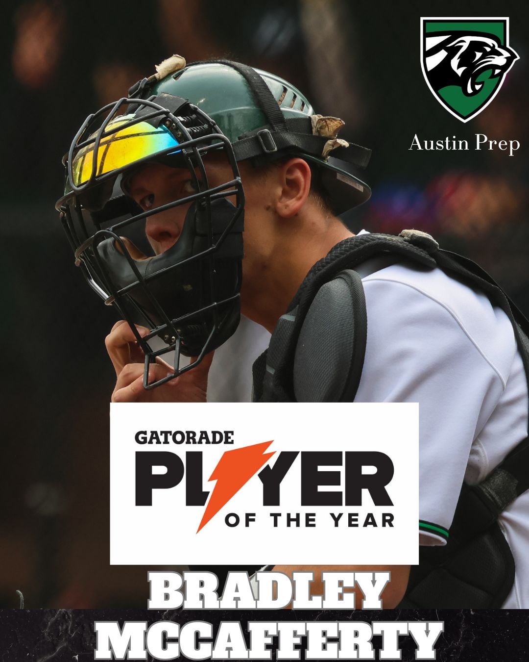 McCafferty '26 Named 2024-25 Gatorade Massachusetts Baseball Player of ...