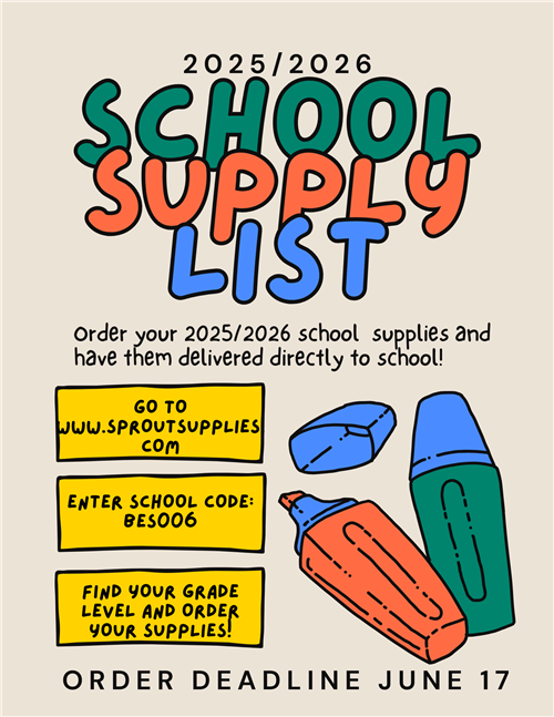 School Supply List | Posts Details/Default Board Post Page