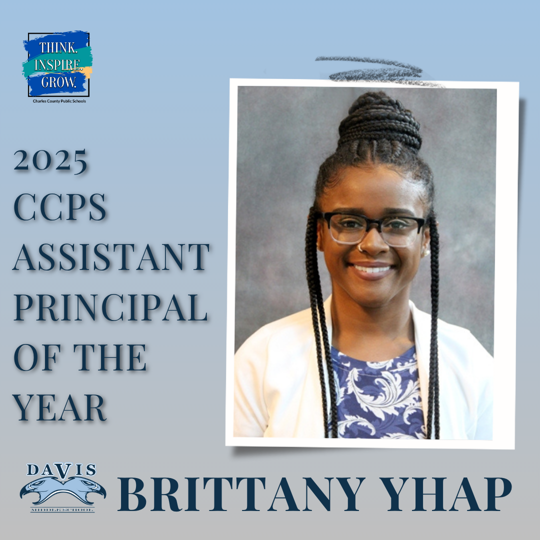 Yhap named the 2025 Charles County Public Schools Assistant Principal ...