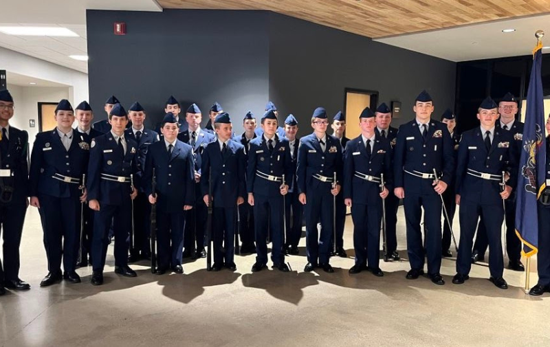 JROTC Honored with Silver Star Community Service Award | News Details