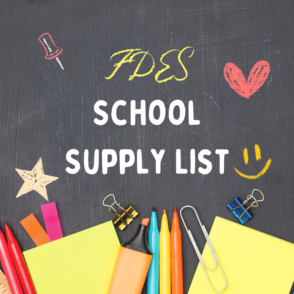 2025-2026 Supply Lists | Post Details