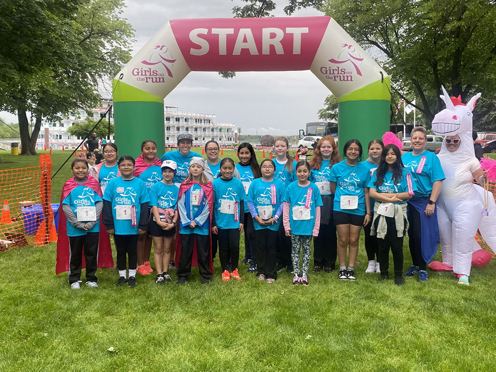 “Girls on the Run” Builds Confidence at McClure Elementary | Post Details