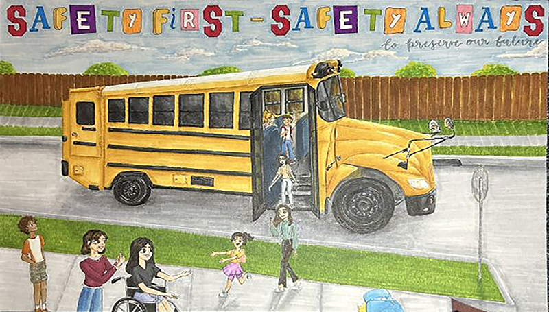 CFISD students place in TAPT School Bus Safety Poster Contest | CFISD ...