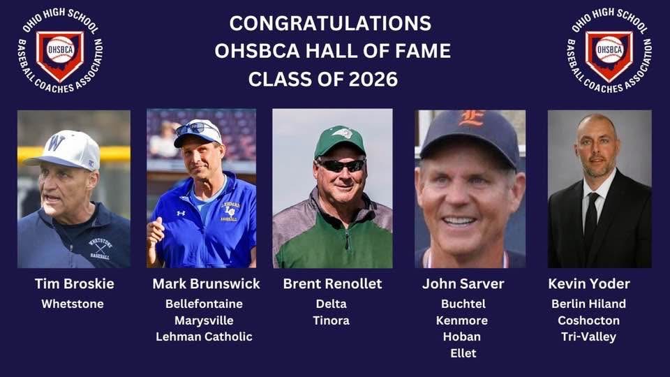 Brunswick selected for Ohio HS Baseball Coaches Hall of Fame | New Details