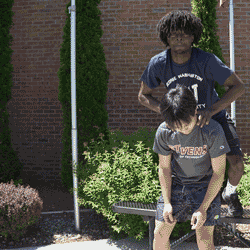 Watch: Seniors Proudly Rep New School Colors on College T-Shirt Day ...