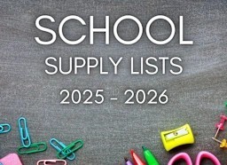 2025-2026 School Supply List | Posts Details/Default Board Post Page