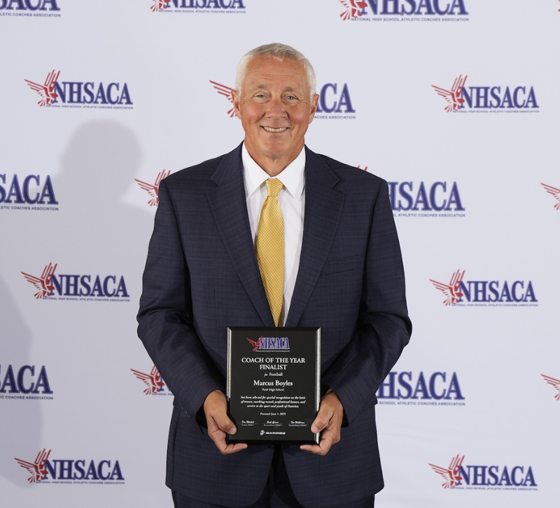 Coach Marcus Boyles Named National Finalist for NHSACA Coach of the ...