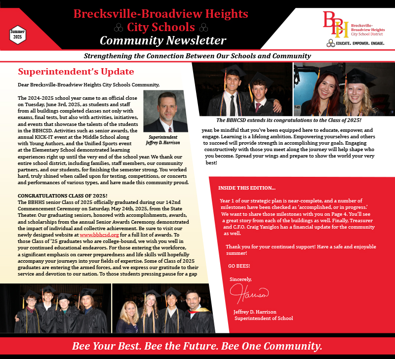 Summer 2025 Edition of Community Newsletter Now Available | Posts ...