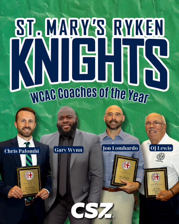 Four St. Mary's Ryken Coaches Receive WCAC Coaches Awards | Post Articles