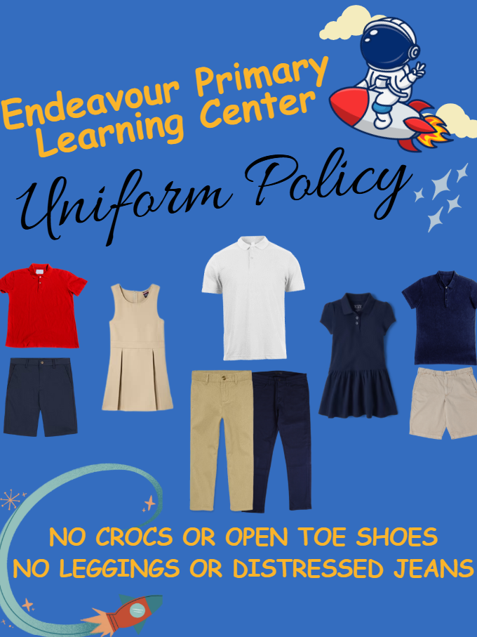 Endeavour Primary Learning Center Uniform Policy | Posts Details/Default Board Post Page