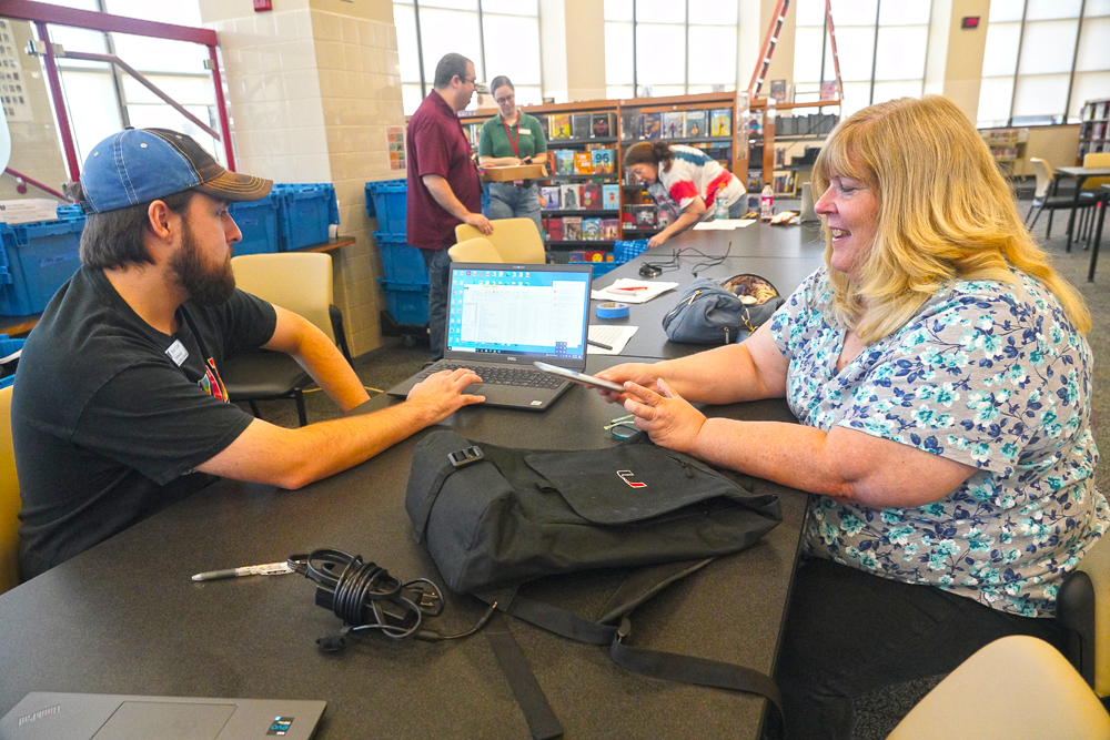 IT Specialists Help Teachers With Laptop Upgrades | Campus Life Details