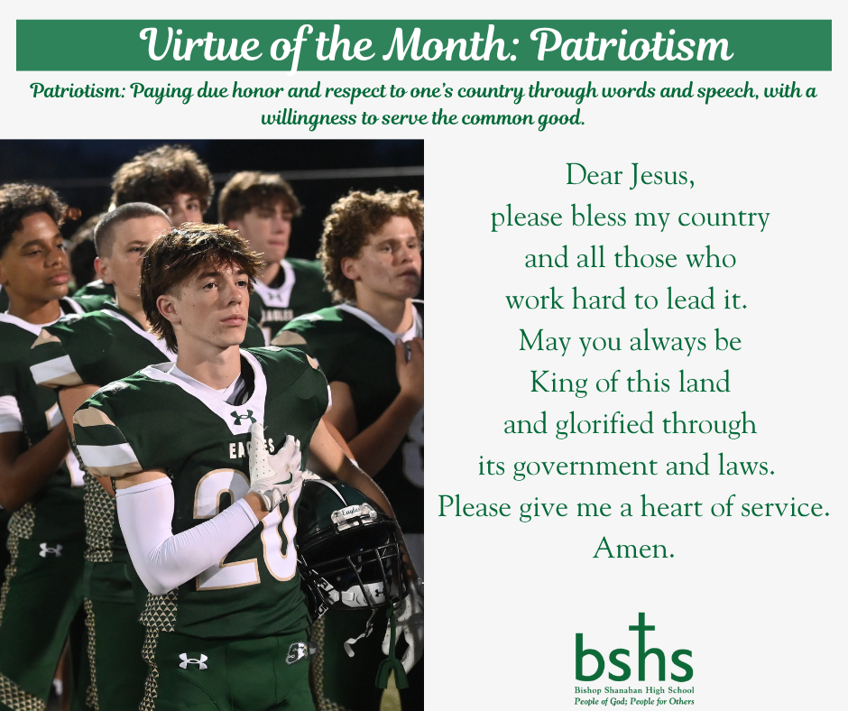 November Virtue of the Month: Patriotism | News