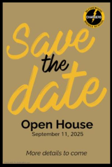 Save the Date--Open House 2025 | details
