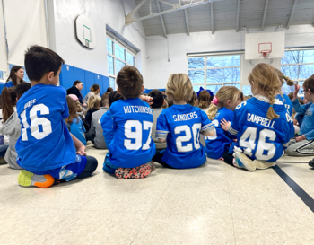 Angell Elementary Shows One Pride for the Detroit Lions | Posts Details ...