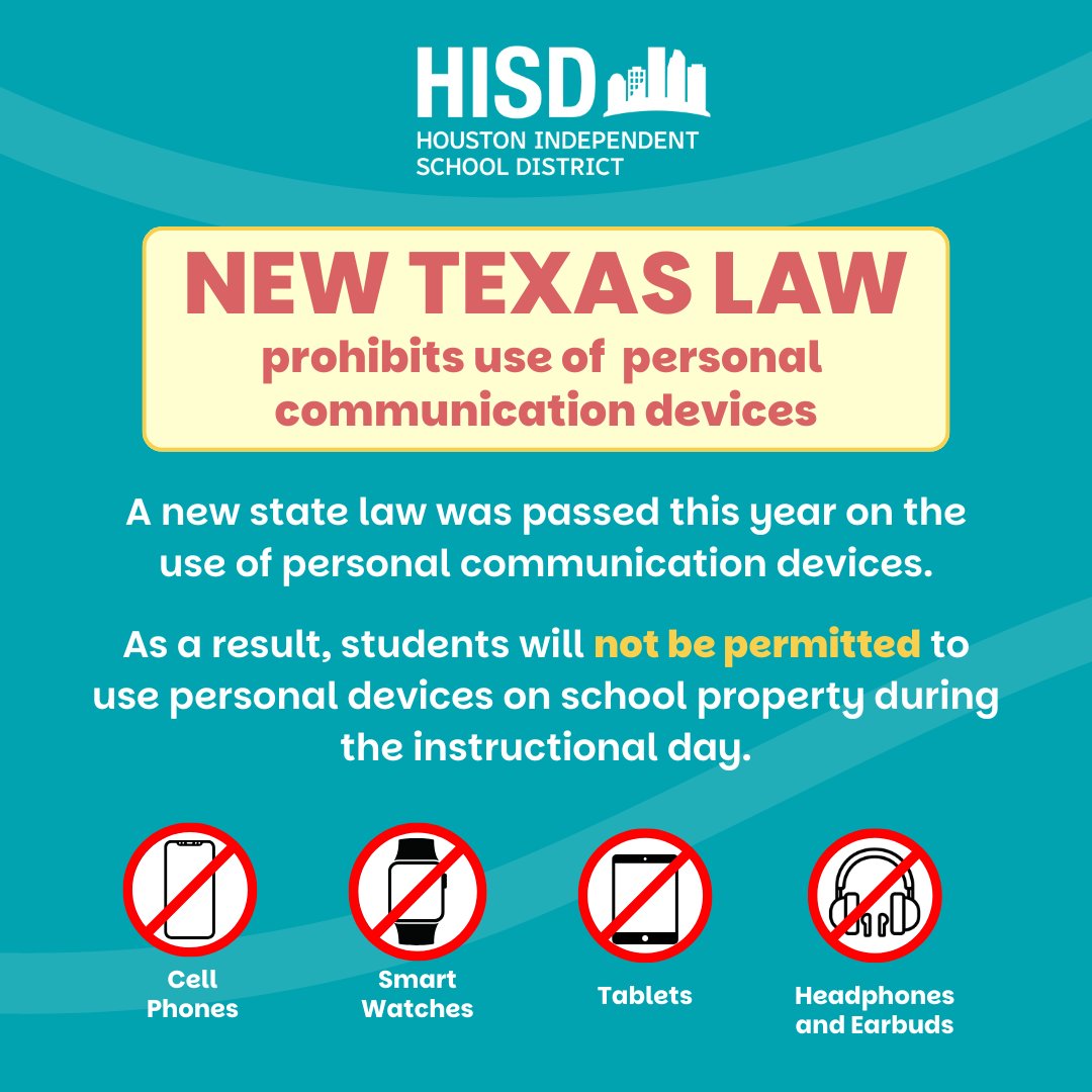 HISD Cell Phone Policy | Posts Details/Default Board Post Page