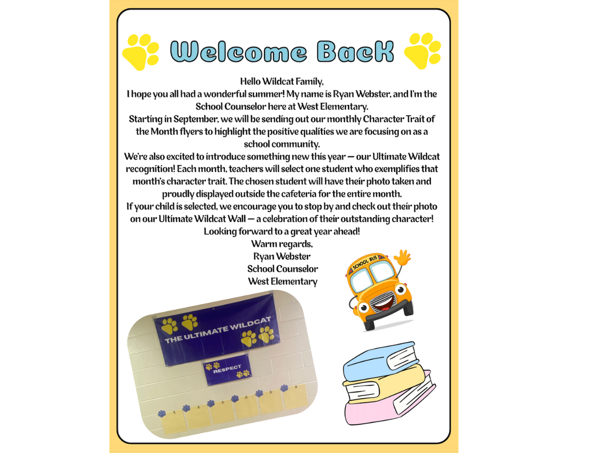 August Guidance Welcome Back Newsletter | Post Details