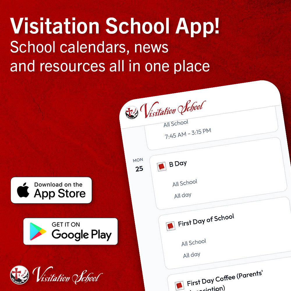 The Visitation School App is Here! | News Details