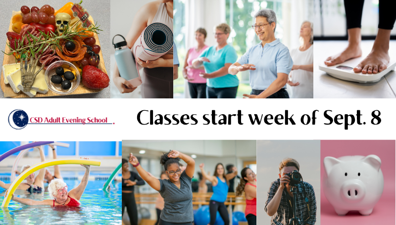 Reminder to register for Adult Evening School classes | WE Posts Item