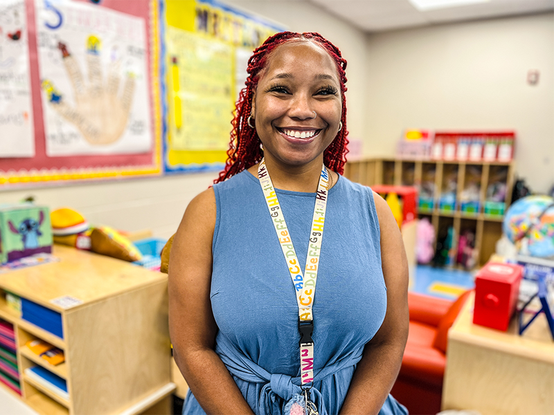 STAFF SPOTLIGHT: District Teacher of the Year Zhaci Jones Teaches ...