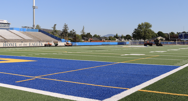 TAKING FLIGHT: New Turf Installed at Eagle Stadium | Default Post Page