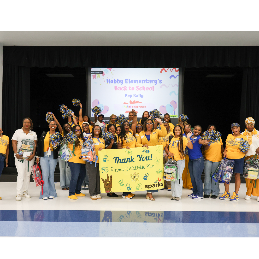 YES Prep Hobby Elementary Celebrates Partnership with Sigma Gamma Rho ...