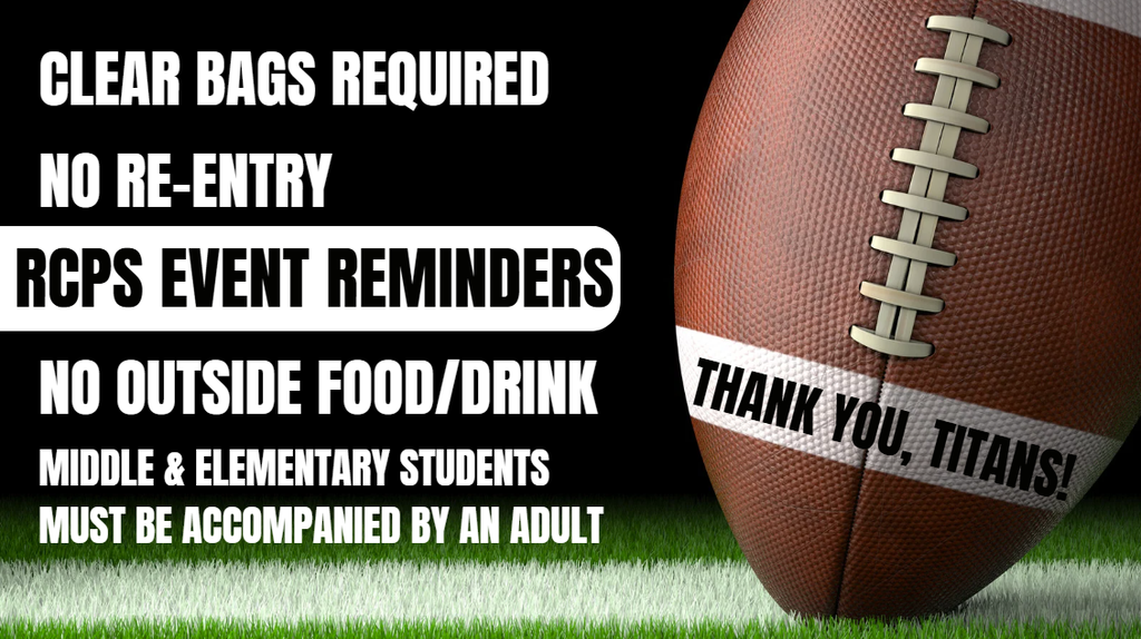 RCPS EVENT REMINDERS | HVHS Post Details